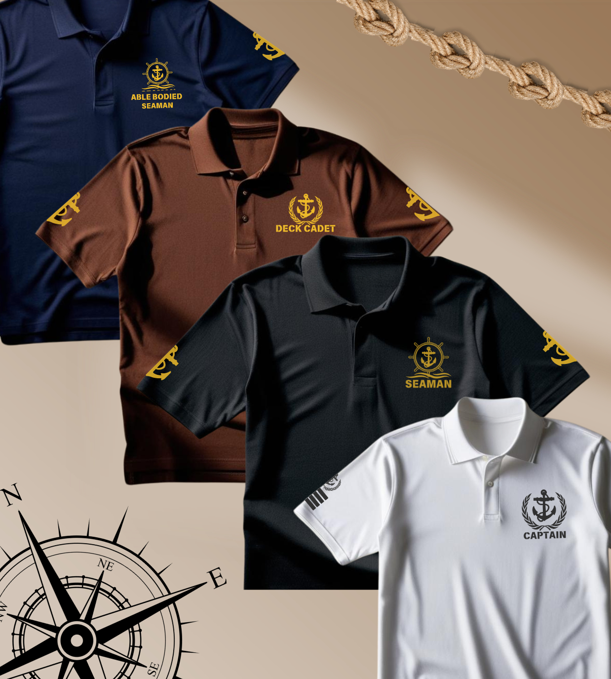 Mariner’s Rank Polo: The Seafarer’s Essential – The Owl store